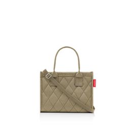 Reisenthel Einkaufstasche Daily shopper XS rhombus olive, Olivgr&uuml;n, Textil, 27x21x14 cm, Freizeit, Koffer & Taschen, Einkaufstaschen