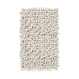 Aquanova Badematte Rocca, Beige, Textil, Uni, quadratisch, 60x100 cm, f&uuml;r Fu&szlig;bodenheizung geeignet, rutschfest, Badtextilien, Badematten