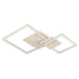 LED-Deckenleuchte Cristiano Champagnerfarben max. 24 Watt Deckenlampe