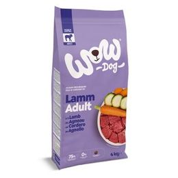 WOW DOG Trockenfutter Hund Adult Lamm 6 kg