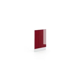 VICCO Geschirrsp&uuml;lerfront 45 cm Bordeaux Hochglanz K&uuml;chenschrank Blende K&uuml;chenzeile Fame-Line
