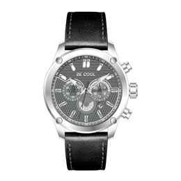 BE COOL Chronograph dunkelgrau/schwarz BCW01DGS