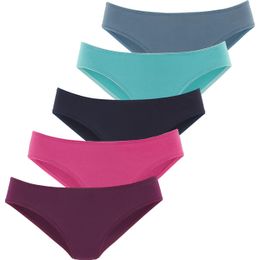 Lascana Damen Jazz-Pants Slips, aubergine, pink, navy, mint, blau, Gr&ouml;&szlig;e 36/38