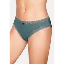 Vivance Damen Jazz-Pants Slips, anthrazit meliert, beige meliert, flieder, eukalyptus, navy, Gr&ouml;&szlig;e 32/34