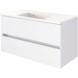 Held Waschbeckenunterschrank 100 mit Waschtisch BAABE