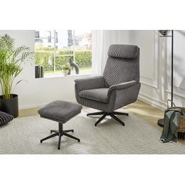 Relaxsessel mit Hocker HAMAR