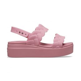 Crocs Brooklyn Woven Damen Sandalen Mit Rosettendetails Aus Thermoplast