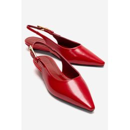 Jenna Slingback Pumps mit Spitzer Zehenpartie