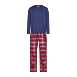 Phil & Co. Berlin Herren Pyjama Flanell Schlafanzug, Pyjama Set, Nachtw&auml;sche