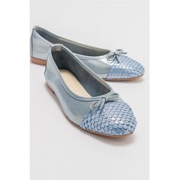 Copos Leder Schleife Kappe Ballerina