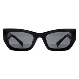 Miu Miu Rectangle Womens Schwarz Dunkelgrau MU09WS