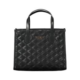Guess Schwarze Polyethylen-Handtasche