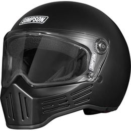 Simpsons Simpson M30 Solid, Integralhelm