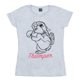 Disney - T-Shirt f&uuml;r Damen (Grau)