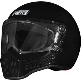 Simpsons Simpson M30 Solid, Integralhelm