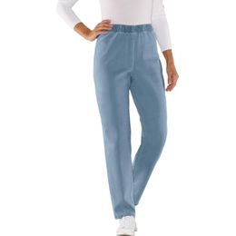 Damen Schlupfjeans in Stretch-Qualit&auml;t blue-bleached, Gr&ouml;&szlig;e 19