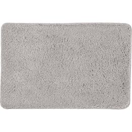 Badematte Kleine Wolke "&raquo;Scott&laquo;", silbergrau, H:12mm, Polyester, Badematten, Badematte, Badteppich, Uni Farben, weich & kuschelig
