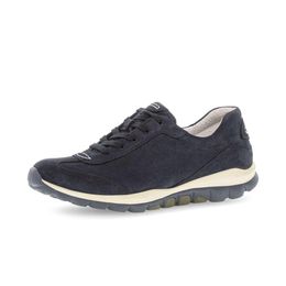 Sneaker Gabor "Sneaker low", Herren, Gr. 36, blau, Schuhe Sneaker