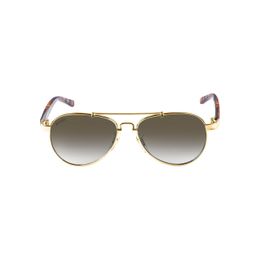 Sonnenbrille MSTRDS "MSTRDS Unisex Mumbo Youth", Damen, gold, braun, Sonnenbrillen Sonnenbrille