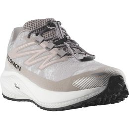 Laufschuh Salomon "AERO FLOW GRVL", Damen, Gr. 42,5, wei&szlig;, paloma, cloudburst, Synthetik, Textil, Schuhe Laufschuh