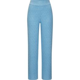 French Connection Damen Strickhose blau Gr&ouml;&szlig;e 36/38