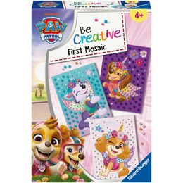 Kreativset Ravensburger "BeCreative Midi, Mein erstes Mosaik Paw Patrol", bunt, Kreativsets, KinderB:19,2cm H:27,5cm L:5,5cm, Made in Europe, B:19,2cm H:27,5cm L:5,5cm