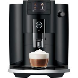 Jura Kaffeevollautomat "15802 E6 Full Black (EC)", full schwarz, B:34,8cm H:31,8cm T:44,6cm, Kaffeevollautomaten, Kaffeevollautomat