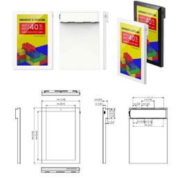 Solum Newton Pro Full Color 7,3" wei&szlig; IP68 | elektronische Preisschilder