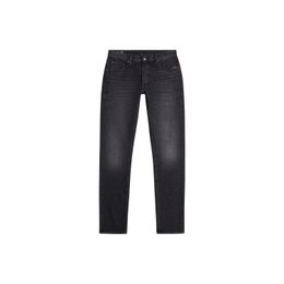 G-Star Raw Skinny-fit-Jeans G-STAR "Jeans 3301 Slim Wort", Damen, Gr. 33, N-Gr, grau (dunkelgrau), Obermaterial: 99% Baumwolle CO. 1% Elasthan EL., Jeans