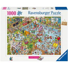 Puzzle Ravensburger "Ray Nicholson: Der Pool", bunt, Puzzles, KinderB:70cm H:50cm, Pappe, Motiv, Made in Germany, B:70cm H:50cm