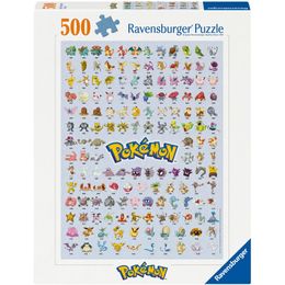 Puzzle Ravensburger "Pok&eacute;mon", bunt, Puzzles, KinderB:36cm H:49cm, Pappe, Motiv, Made in Germany, B:36cm H:49cm