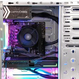 Captiva Gaming-PC "Entry Gaming I10-0576", wei&szlig;, Microsoft Windows 11 Home (64 Bit), 32 GB RAM 500 GB SSD, Desktop-PCs