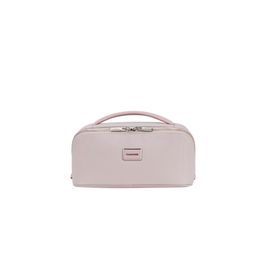 Kosmetiktasche Samsonite, Damen, Gr. B/H/T: 23,5cm x 11,5cm x 11,5cm, rosa, Taschen Kosmetiktasche