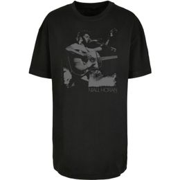 T-Shirt Merchcode "Merchcode", Damen, Gr. L, schwarz, 100% Baumwolle, bedruckt, oversize, Rundhals, Shirts T-Shirt