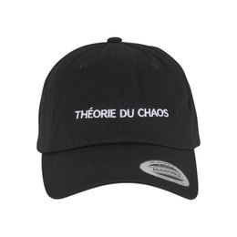 Snapback Cap "Upscale by Mister Tee Upscale Theorie de Chaos Dad Cap", Herren, Gr. onesize, schwarz, 100% Baumwolle, UPSCALE BY MISTER TEE, Caps