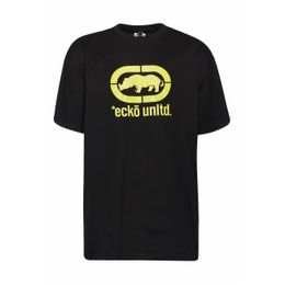 T-Shirt Ecko Unltd. "Ecko Unltd. Ecko Unltd. JohnRhino T Shirt", Damen, Gr. S, schwarz, gr&uuml;n, 90% Baumwolle, 10% Viskose, bedruckt, oversize, Rundhals, Shirts T-Shirt