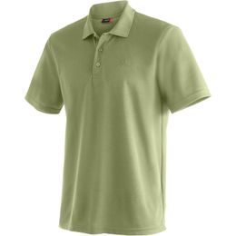 Maier Sports Ulrich Poloshirt Herren - Gr&ouml;&szlig;e M - gr&uuml;n