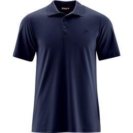 Maier Sports Ulrich Poloshirt Herren - Gr&ouml;&szlig;e M - blau