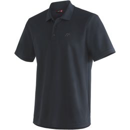 Maier Sports Ulrich Poloshirt Herren - Gr&ouml;&szlig;e L - schwarz