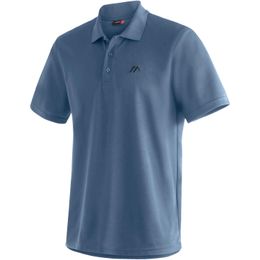 Maier Sports Ulrich Poloshirt Herren - Gr&ouml;&szlig;e XXL - blau