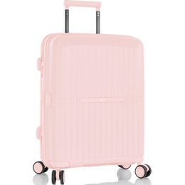 Hartschalen-Trolley Heys "AirLite, verschiedene Gr&ouml;&szlig;en und Farben", Gr. B/H/T: 41cm x 53cm x 22cm 47 l, rosa (blush), Polypropylen, Koffer, Heys Hartschalen-Koffer TSA Schloss