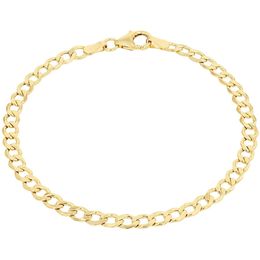 Armband Amor "2014491", gold (gelbgoldfarben), Armb&auml;nder, Damen, 19cm, Gelbgold 375, Armband