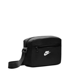 Sporttasche Nike "NK HERITAGE CROSSBODY 2.0", schwarz, schwarz, wei&szlig;, Obermaterial: 100% Polyester, Taschen Sporttasche, sportlicher Stil, f&uuml;r Training und Freizeit, aus Polyester