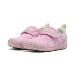 Sneaker Puma "Kitten Mesh Sneakers Kinder", Kinder, Gr. 21, pink shimmer wei&szlig; apple spritz gr&uuml;n, Obermaterial: Synthetik, Textil. Futter: Textil. Innensohle: Textil. Laufsohle: Gummi, Schuhe Sneaker