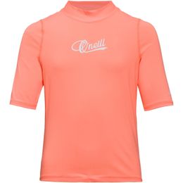 O`Neill O'NEILL SKINS S-SLV Surf Shirt M&auml;dchen - Gr&ouml;&szlig;e 164 - orange
