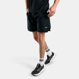 Laufshorts Reebok "ID RUN SHORTS", Herren, Gr. L, N-Gr, schwarz, Obermaterial: 100% Polyester, Hosen, sportlicher Stil, f&uuml;r Lauftraining und sportliche Aktivit&auml;ten