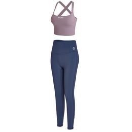 Sportanzug YEAZ "Set SHOW", Herren, Gr. L, pink, Obermaterial: 75% Nylon NY. 25% Elasthan EL., Sportanz&uuml;ge