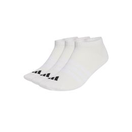 Sneakersocken adidas originals "Socken Thin & Light Sportswear Low Cut Socks 3er Pack", Herren, Gr. 37-39, wei&szlig;, Obermaterial: 50% Baumwolle CO. 47% Polyester PES. 2% Elasthan EL. 1% Polyamid PA., Socken Sneakersocken