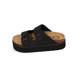 O`Neill Sandale O'NEILL "SANDY PLATFORM SLIDER WOMEN LOW", Herren, Gr. 36, schwarz, Synthetik, Schuhe Sandale