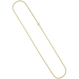 Goldkette Jobo "Schlangenkette 1,6 mm" Gr. 42, gelbgold 333, Halsketten, Damen, 42cm, Gelbgold 333, Goldkette, 8 Karat 333 Gold